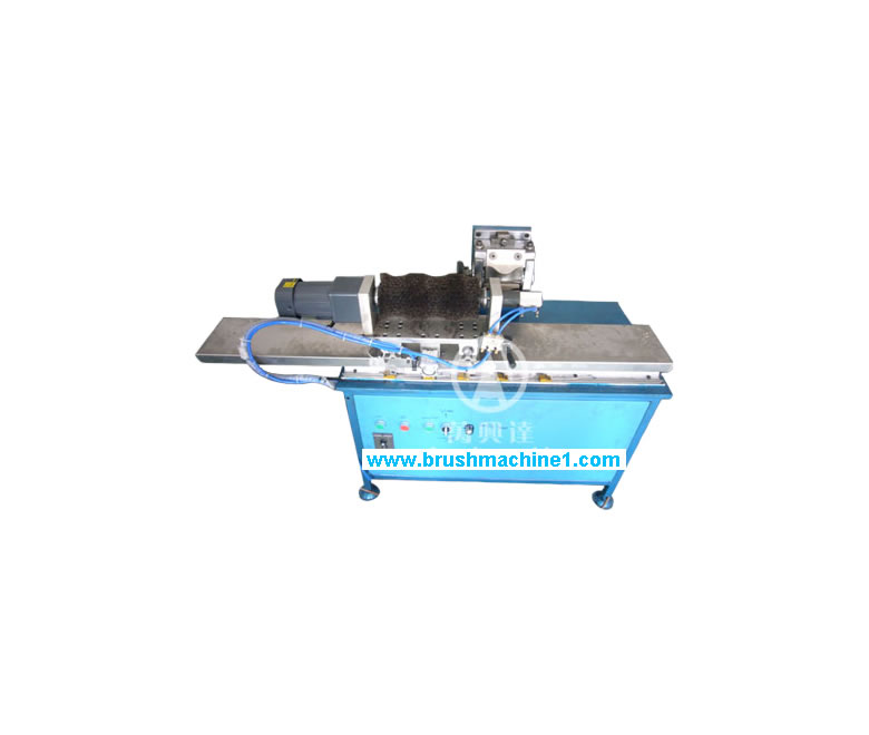 wave-shaped roller brush trimming machine, auto wavy brush trimmer