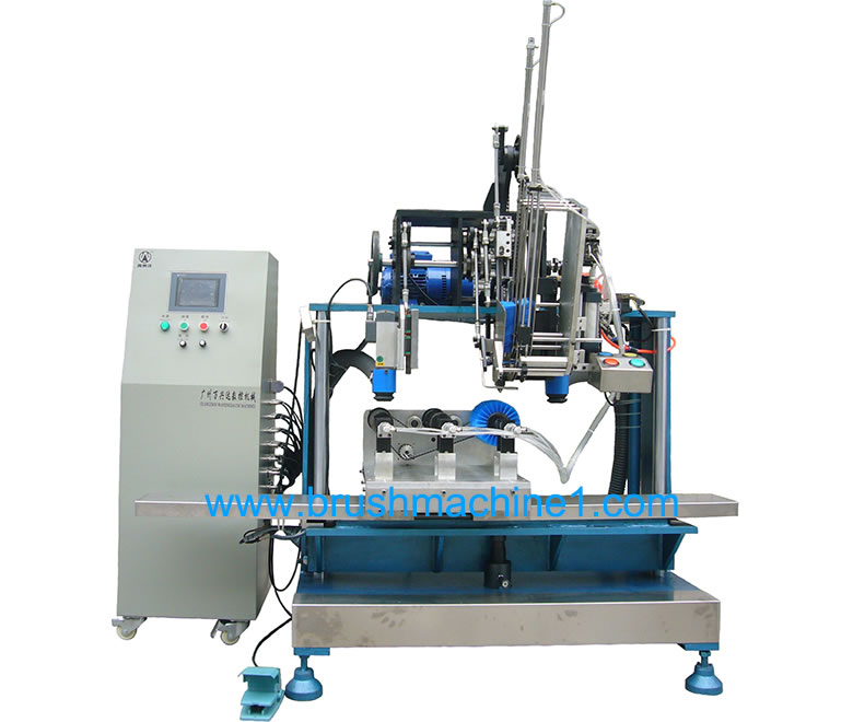 roller brush machine, industrial roller brushes making machine