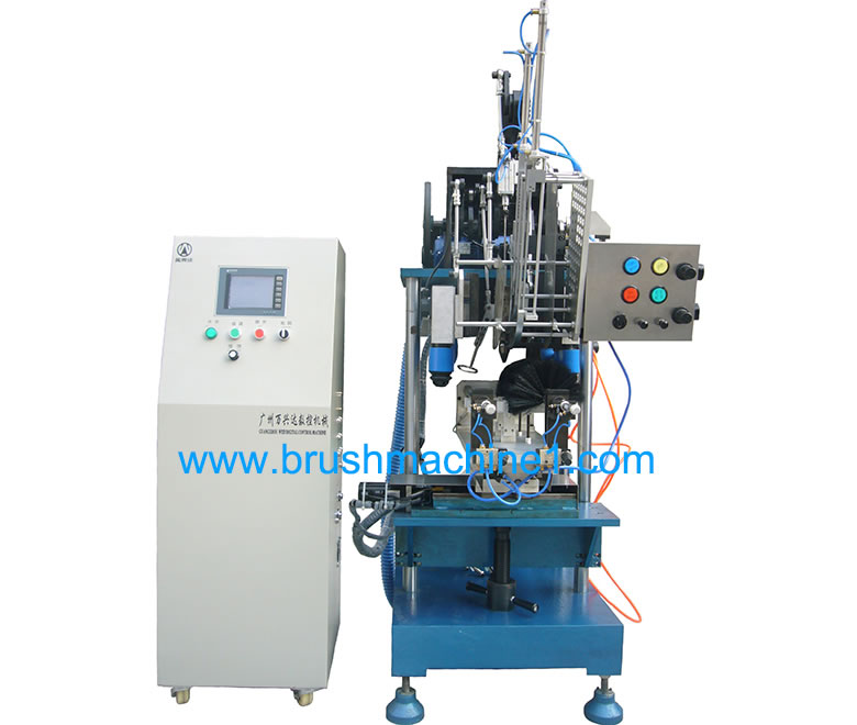 semicircle roller brush making machine, CNC roller brush machine